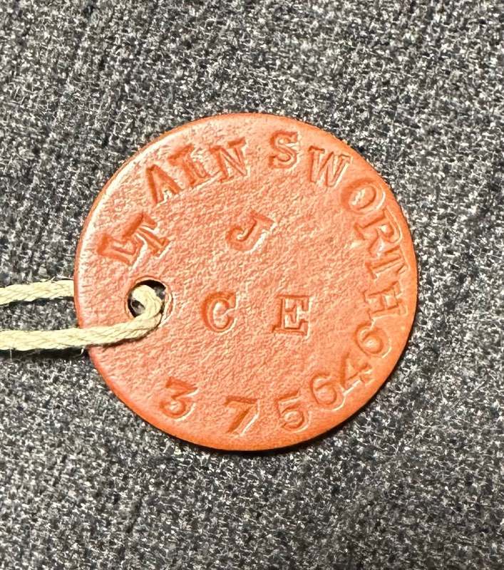 Help with identity disk. - CAN YOU IDENTIFY THIS? - World Militaria Forum