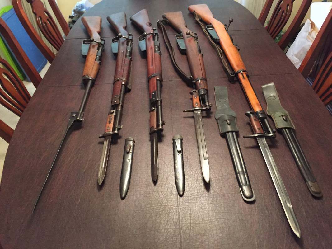 Rifles, Bayonets, Sword, and Pistol - ITALY - World Militaria Forum