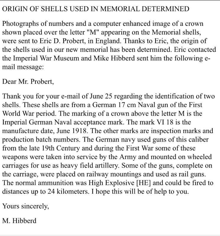 German 17cm Naval Shell - IMP-GER WEAPONS & ORDNANCE - World Militaria ...