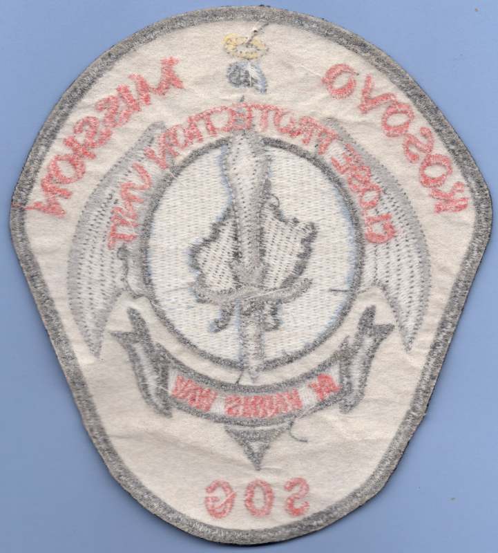 United Nations Mission In Kosovo Close Protection Unit SOG ID - OTHER ...