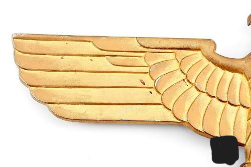 Golden RailRoad Eagle. Need Help!!! REAL/ FAKE? - REAL, REPRO OR FAKE ...