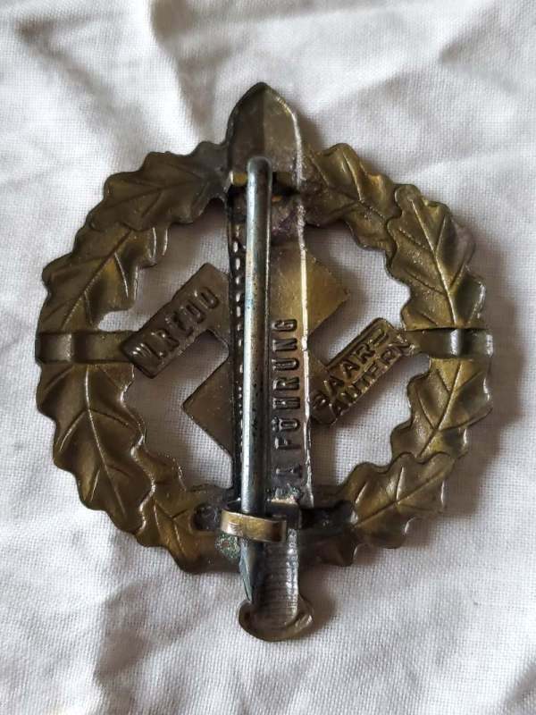 SA Sports Badge, Bronze - TR BADGES & INSIGNIA - World Militaria Forum