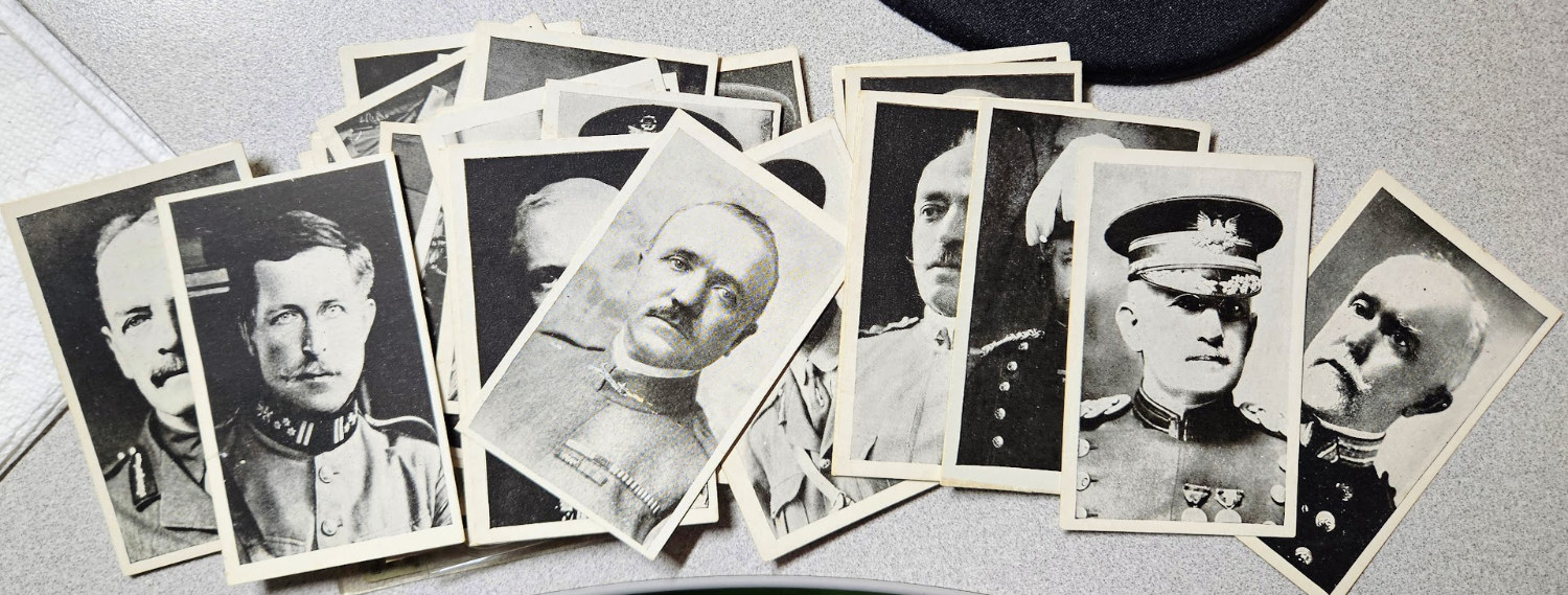 WW1 Deck of Cards, a Who's Who of Leaders - CAN YOU IDENTIFY THIS ...