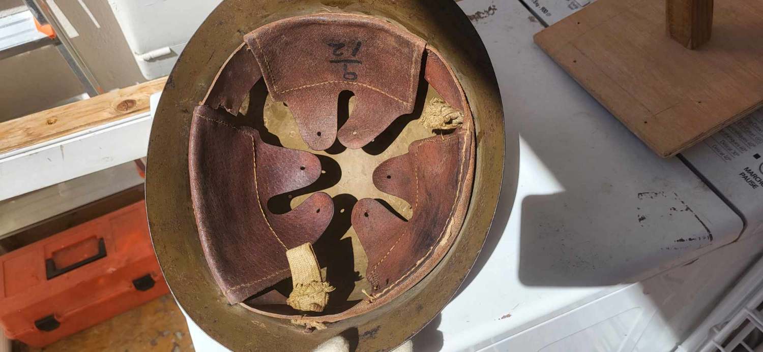 SNLF helmet transition from metal to painted insignia - JPN HELMETS ...