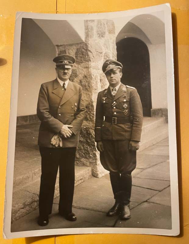 Adolph Hitler Helmut Wick Original Heinrich Hoffman Photograph - TR ...
