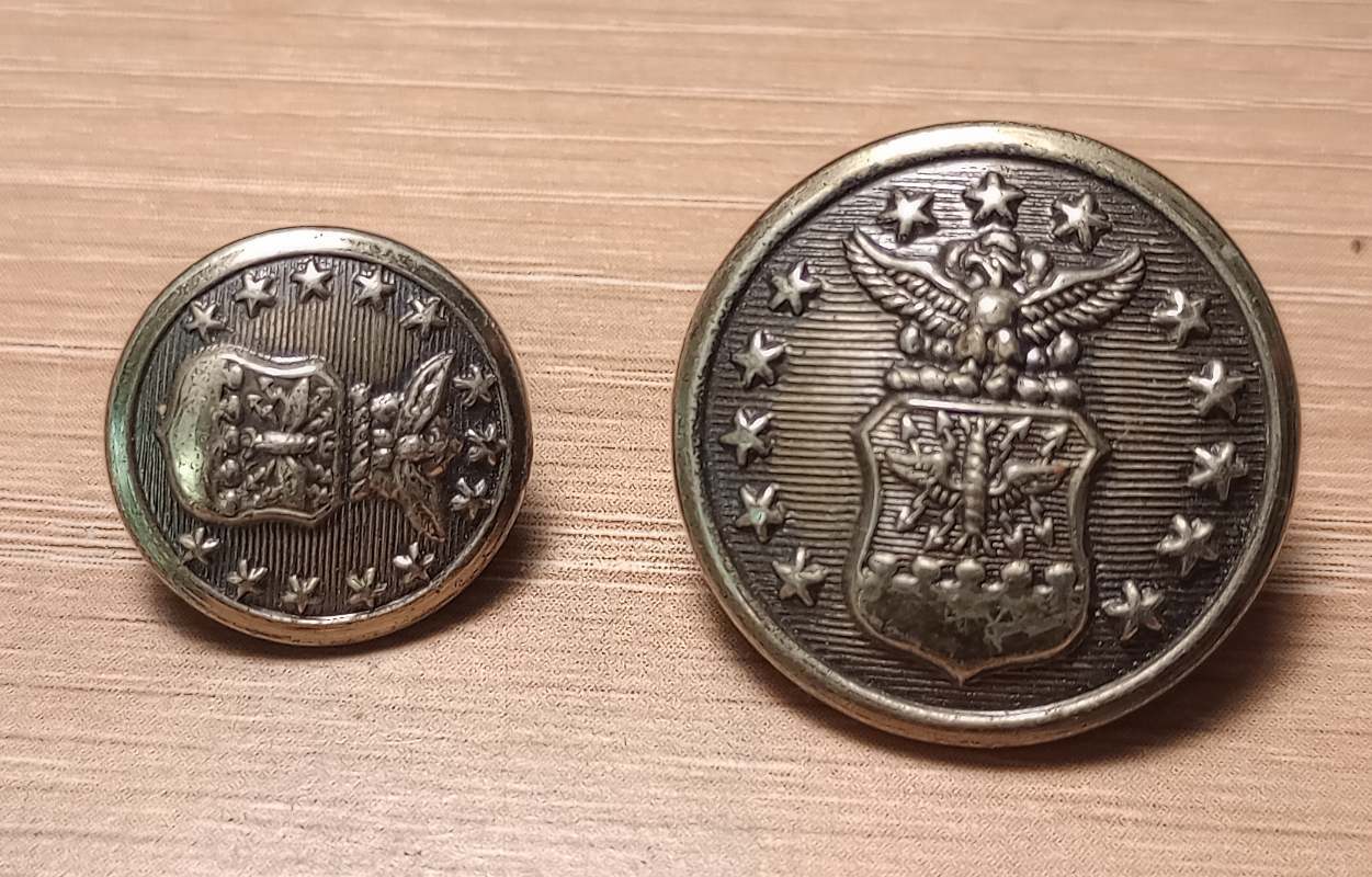 1947 Air Force buttons with German makers marks - CAN YOU IDENTIFY THIS ...