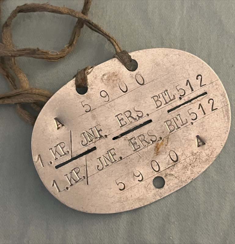 WW2 German dog tag info - TR FIELD & PERSONAL EQUIPMENT - World ...