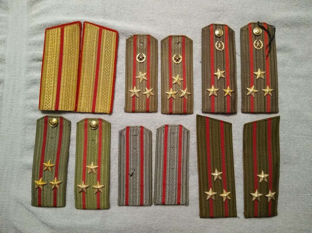 a few new Russian shoulder boards - RUSSIA - USSR - World Militaria Forum