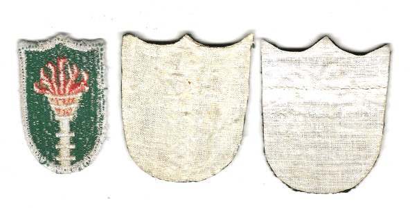 three variations of an unknown patch. What nation are they from and ...