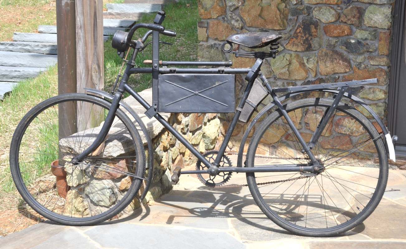 German Army Bicycle- Battlefield Pick-up from The Falaise Pocket ...