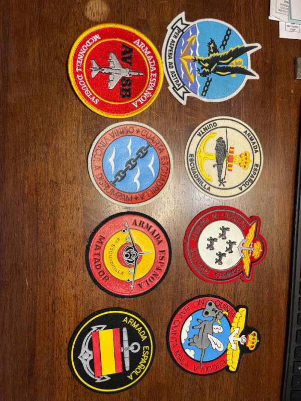 Instant Spanish Navy patch collection - LATEST FINDS - World Militaria ...