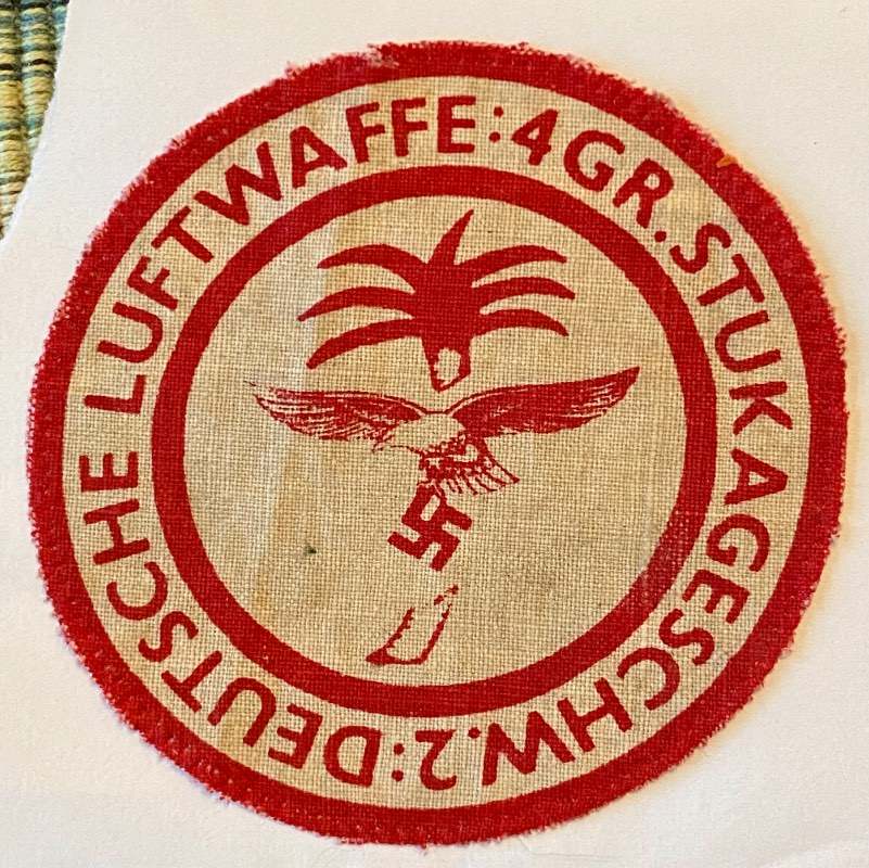 Luftwaffe Squadron Patch? - CAN YOU IDENTIFY THIS? - World Militaria Forum