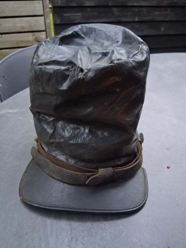 Oil cloth kepi forage caps - CAN YOU IDENTIFY THIS? - World Militaria Forum