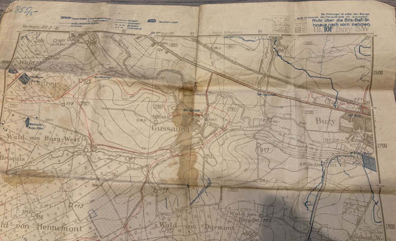 WW1 Map identification - CAN YOU IDENTIFY THIS? - World Militaria Forum